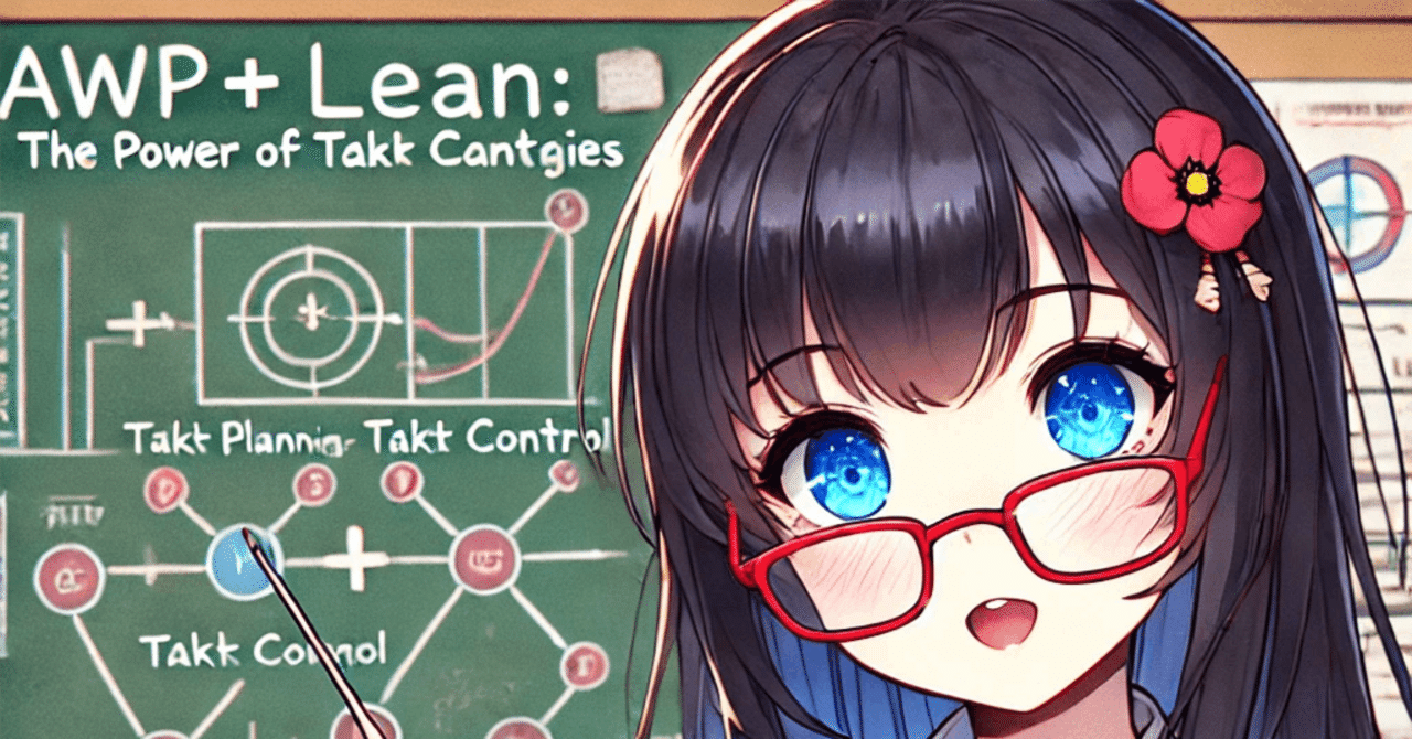 AWP+Lean: タクト計画とタクト制御 (TPTC) の作業パッケージ戦略における力｜ちょこっとアドバイス