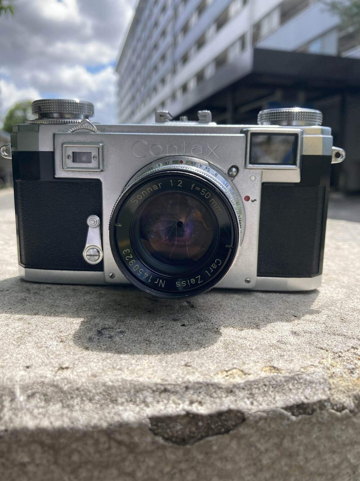 Contax IIaで（目測で）撮影した東京・江東区の街並み｜黒猫デル太