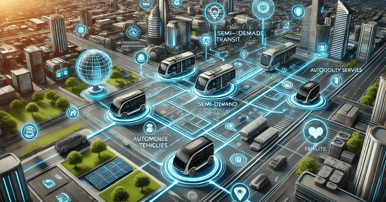 【論文要約:自動運転関連】Semi-on-Demand Hybrid Transit Route Design with Shared ...
