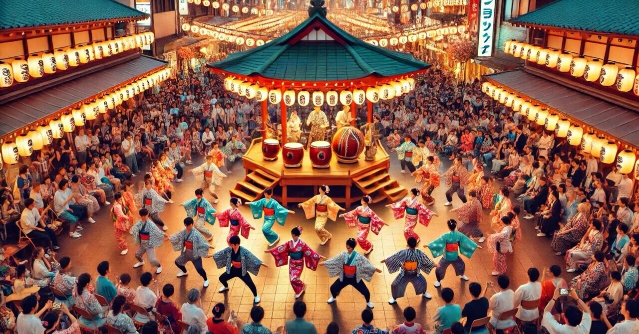Tweet-5 Bon Dance｜mojo_sugiyama