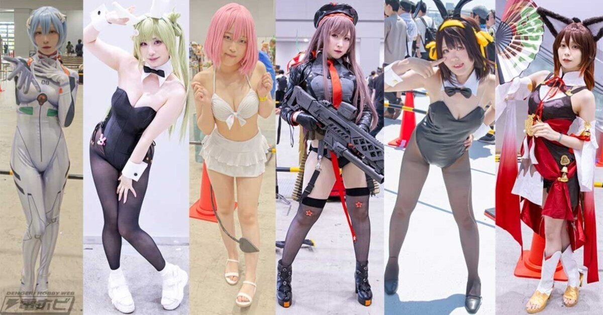 【C104】コスプレ写真レポート②『エヴァ』『学マス』『ウマ娘』『NIKKE』『崩壊：スターレイル』『2.5次元の誘惑』『涼宮ハルヒの憂鬱』『チェンソーマン』など！2日目（2024年8月12日 ...