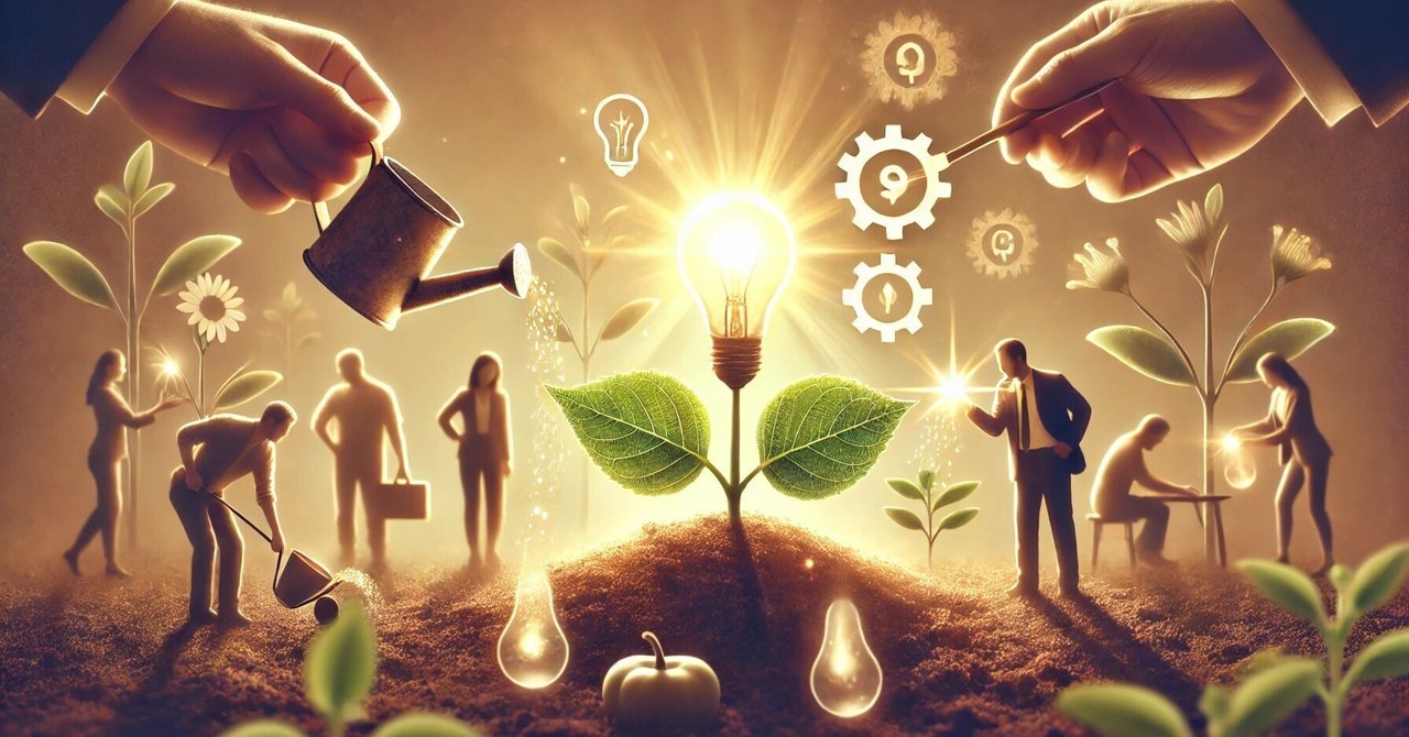 種を育てるように人材を育てる：成功へのステップ｜ひでまる（hidemaru）