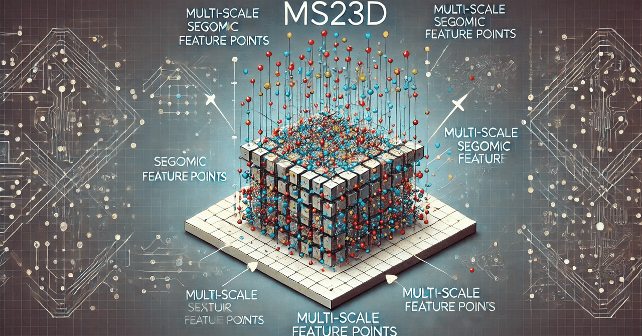 【論文要約:自動運転関連】MS23D: A 3D Object Detection Method Using Multi-Scale Semantic Feature Points to ...