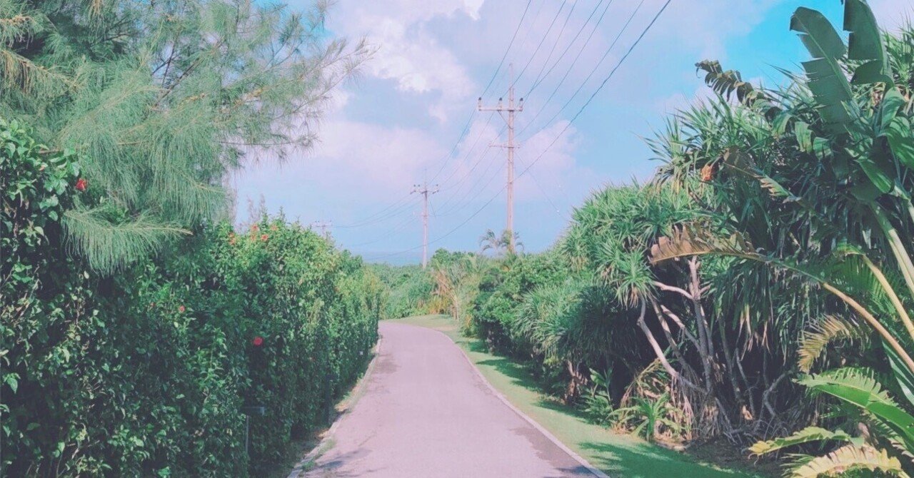 真夏の小道｜湯村りす (Yumura Risu)