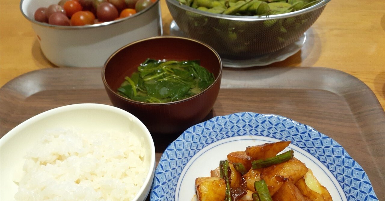 『イカとじゃがいもの韓国炒め』(塩分0.6g)｜guttyo