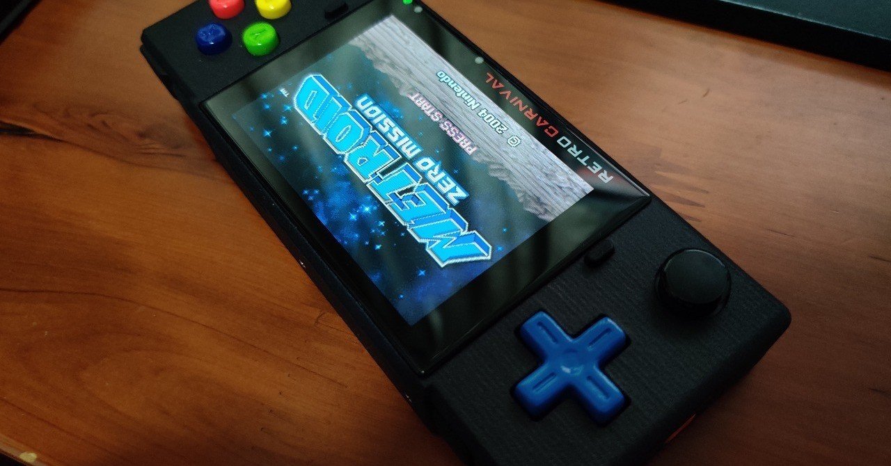 【孤独のガジェット】Retro Carnival - A Raspberry Pi Computer Module 3 based retro gaming handheld｜クマシロ｜note