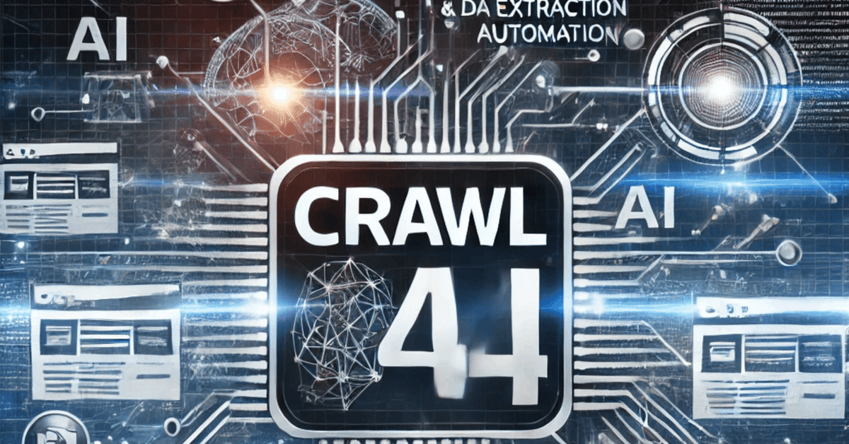 🕸️ Crawl4AIでWebクローリングを爆速自動化しよう！🚀｜D × MirAI
