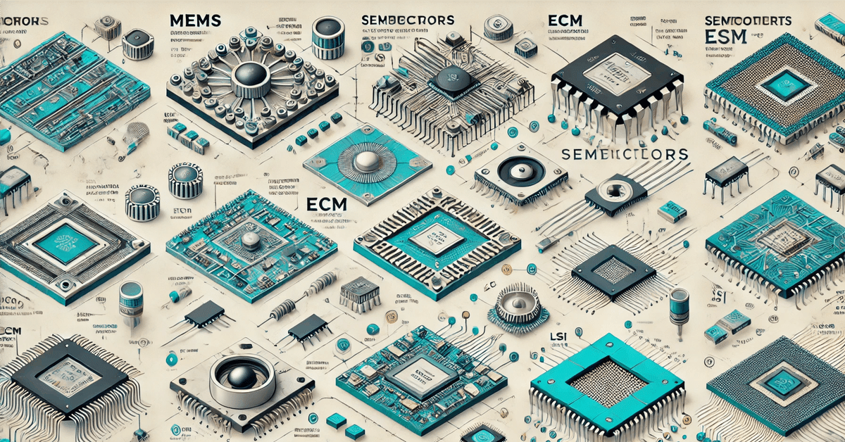 【今さら聞けない】MEMSと半導体、ECM、LSIの違いをわかりやすく解説｜オーディオアカデミー
