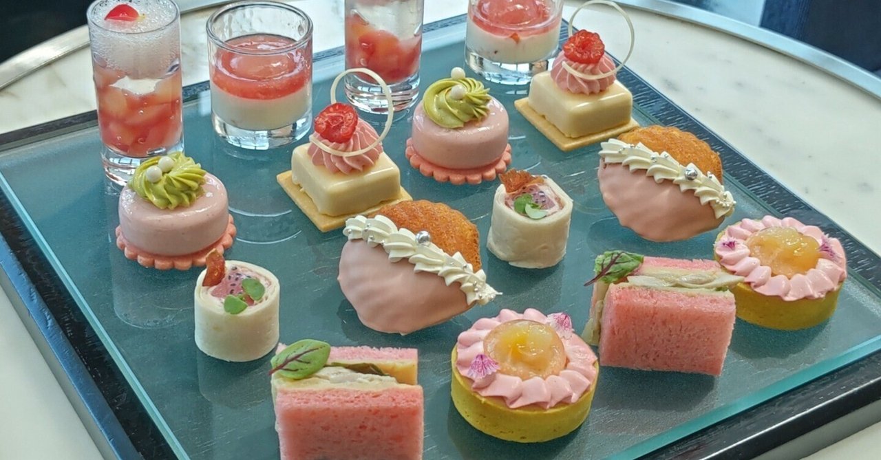 コンラッド東京ピーチアフェクション・アフタヌーンティー｜asagi_wind