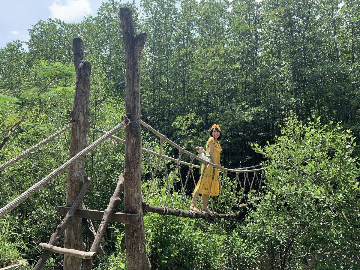 ホーチミンから約2時間のマングローブの森へ(カンゾー旅行その1)｜三上ナミ