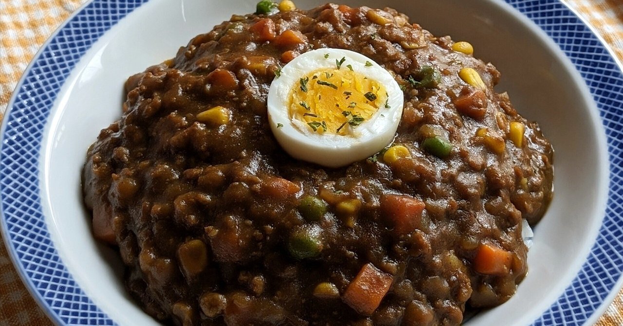 “野菜ミックス”で『キーマカレー』。｜ake kure