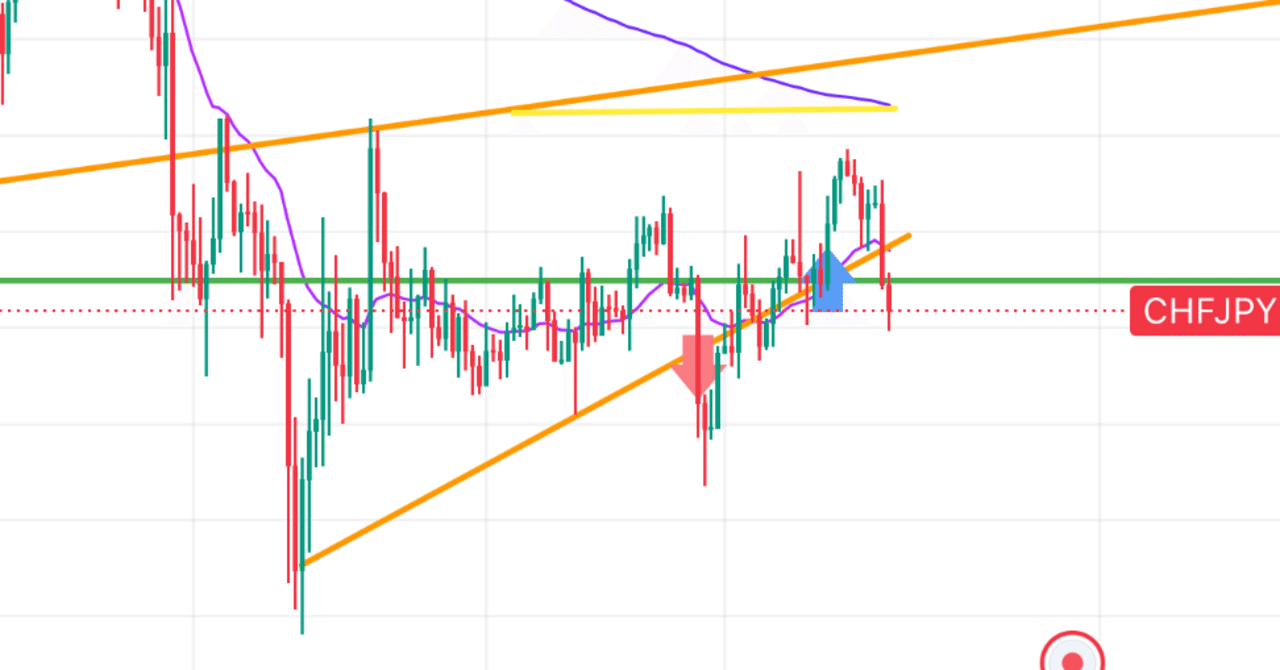 2024.8.19 CHF/JPYショート｜ぴりか