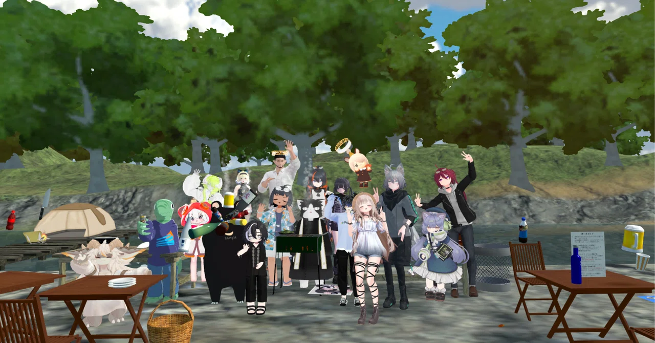 『キャンプ体験ツアー』で巡ったワールド3選 in VRChat（8月編）｜ミィたん