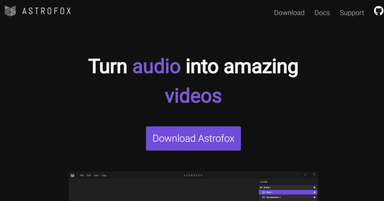 無料のオープンソースで簡単にスペクトラム動画を作れるAstrofox。｜xas abra records