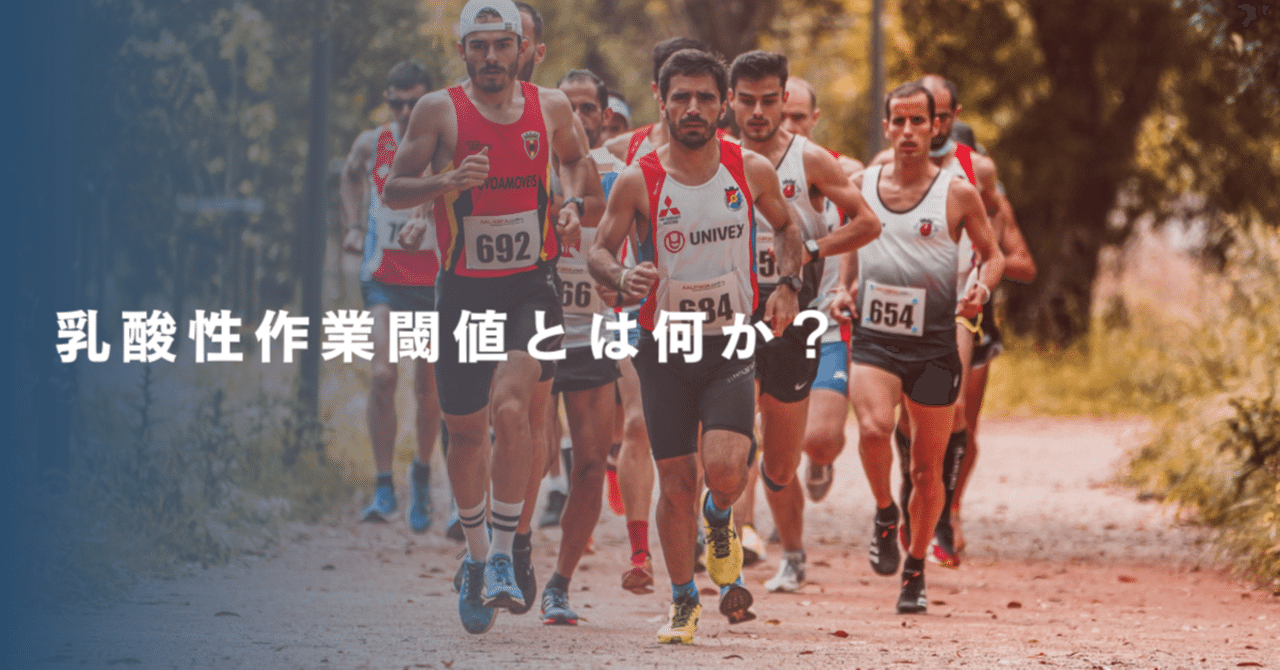 Vol.1 乳酸性作業閾値とは何か？｜高岡尚司（プロランニングコーチ）