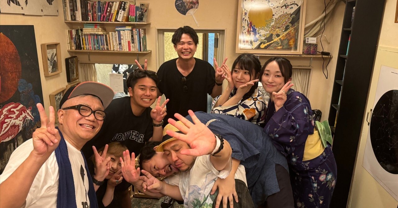 24年8月25日（日曜）base完成。グッズ販売再開。第65回高円寺阿波踊り最前列に参戦。高円寺『UNKO』からBAR『長州力』｜水道橋博士