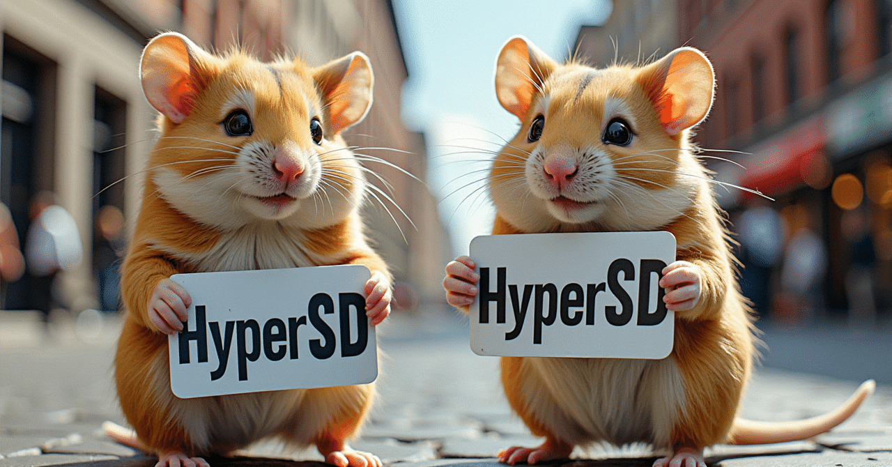 Hyper-SD LoRA for Flux1 by ByteDance｜GJL