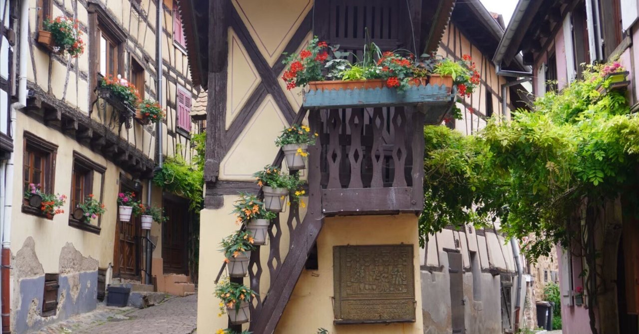 中世の美しさが息づく村はエギスハイム【フランス】｜Ikumi【世界旅行家】