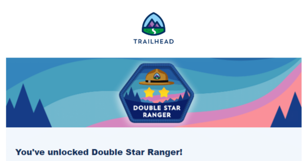 (Trailhead)「DOUBLE STAR RANGER」到達👏👏｜TK1253
