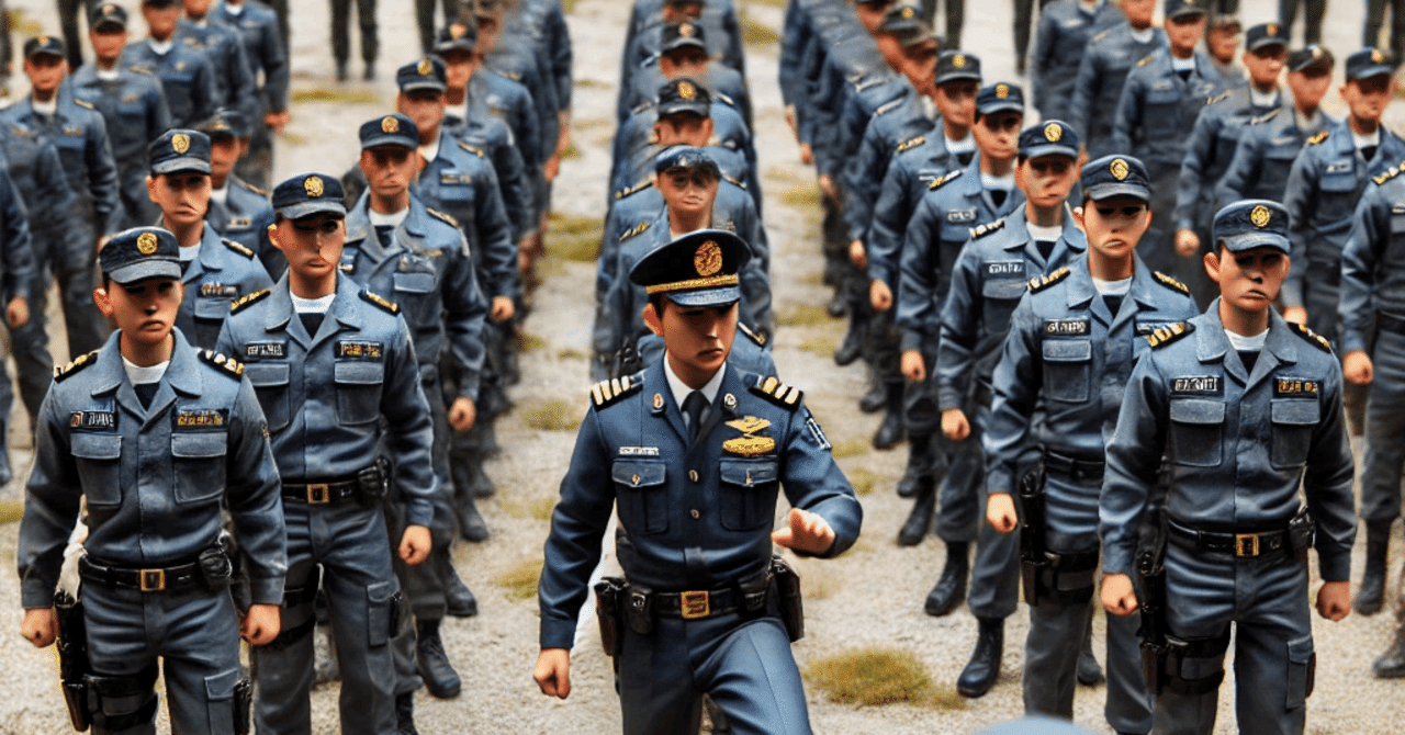 入国警備官の教練 ｜koichi_kodama