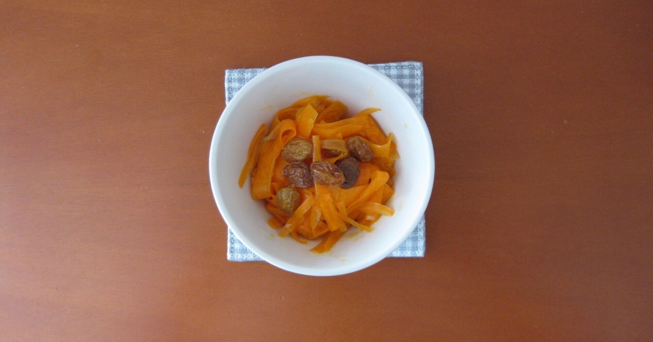 レーズン入りのキャロットラペ｜kemoco