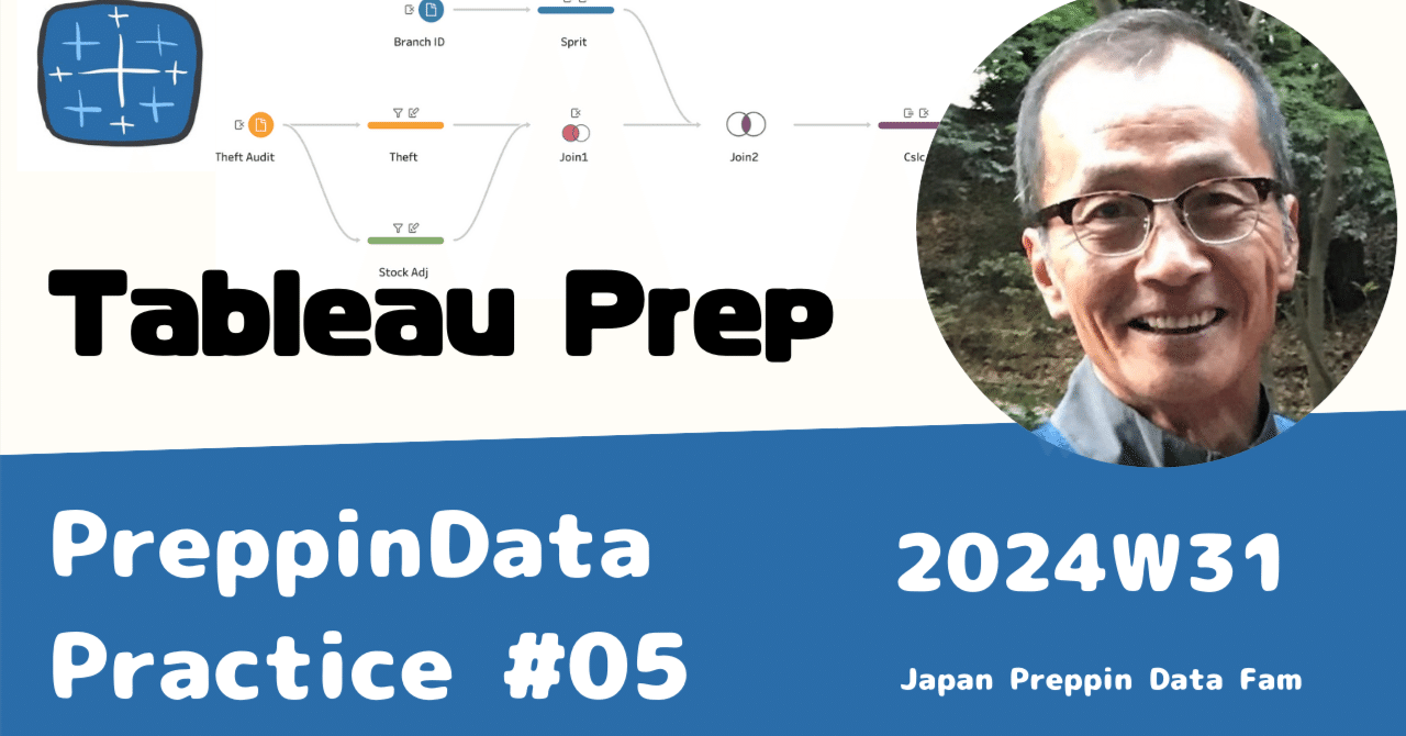 Preppin Data Practice #05 （24年8月 2024: Week 31 - Olympics Special -）｜Tableau Prep User Group