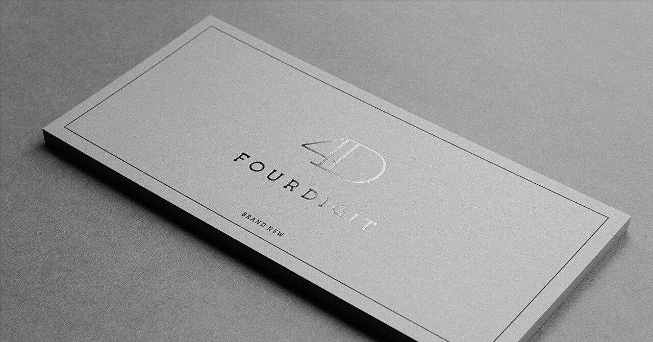 はじめまして、フォーデジットです。｜FOURDIGIT Inc.