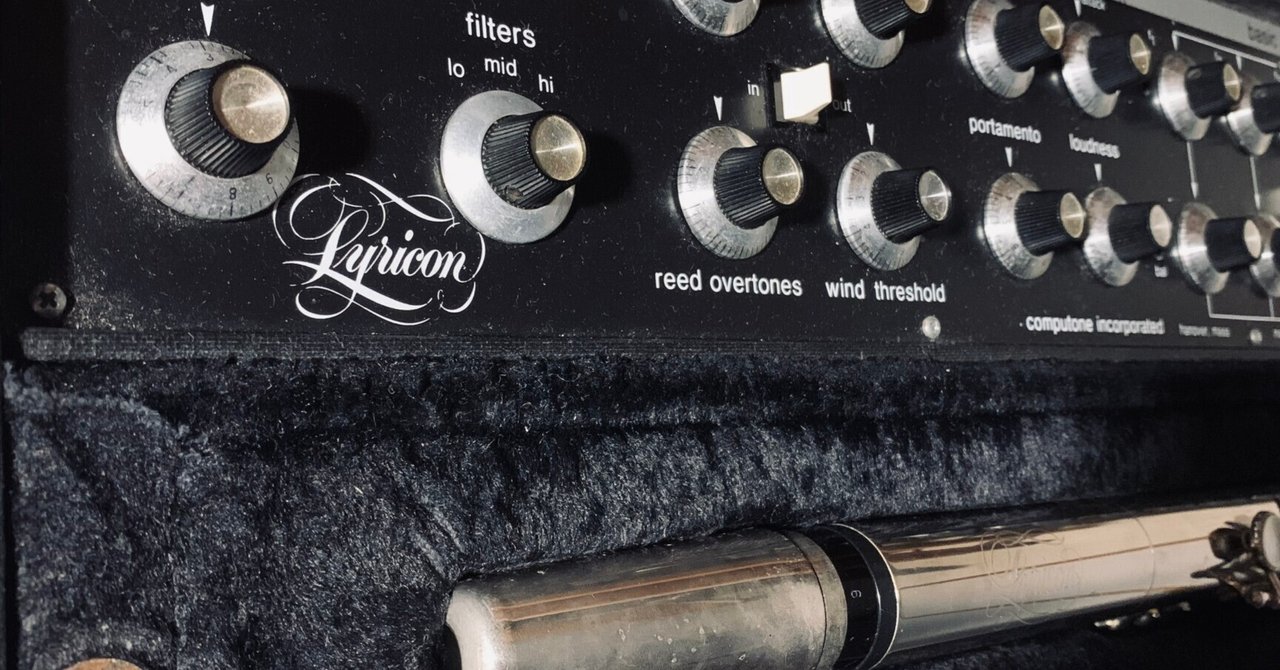 Lyricon-1研究 その1｜Windsynth workbook