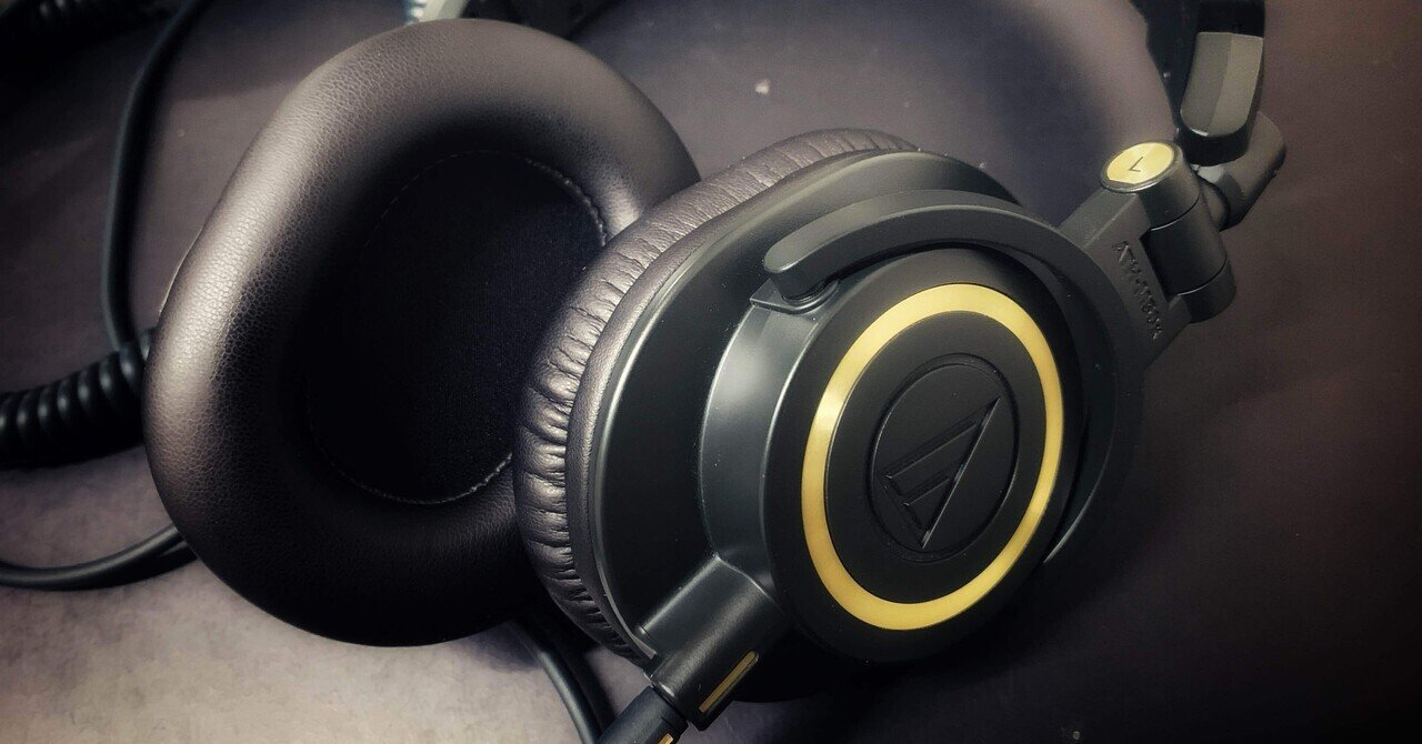 オーディオテクニカのモニターヘッドホン(ATH-M50x)のパッド交換 オーディオテクニカのモニターヘッドホン(ATH-M50x)のパッド交換