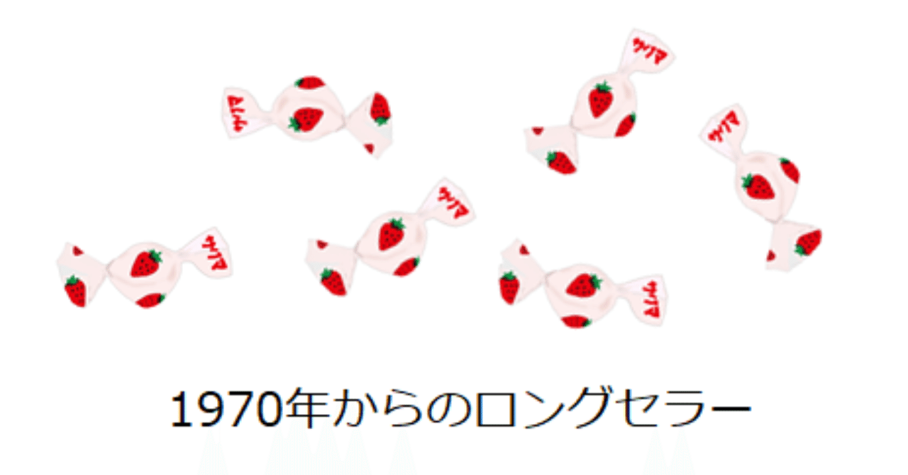 昭和から愛されるキャンディ：いちごみるく｜トロッコ