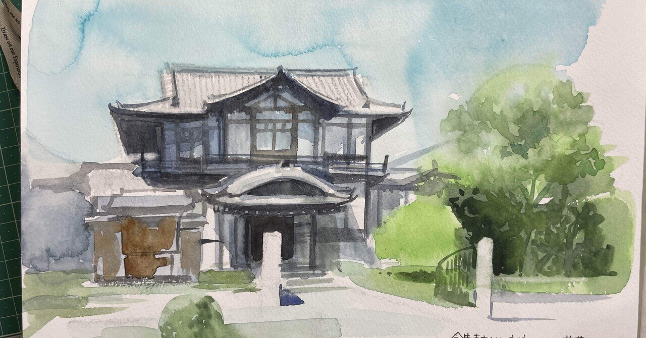 飛鳥スケッチ旅 加筆 2日目｜nyororoまいにち制作日記