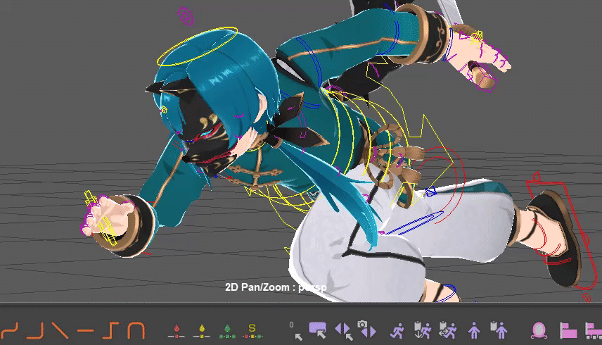 Maya用3DCGアニメーター向けアドオンAnimBotの全機能を理解する【私的備忘録】｜ 🟥🟧🟨⬜