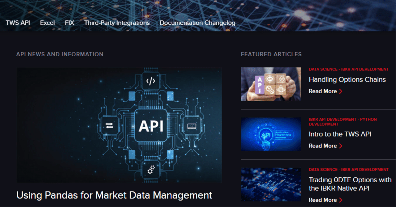 IB証券TWSのAPIドミトリーFAQ：プログラミング言語別コードサンプル｜さーよん