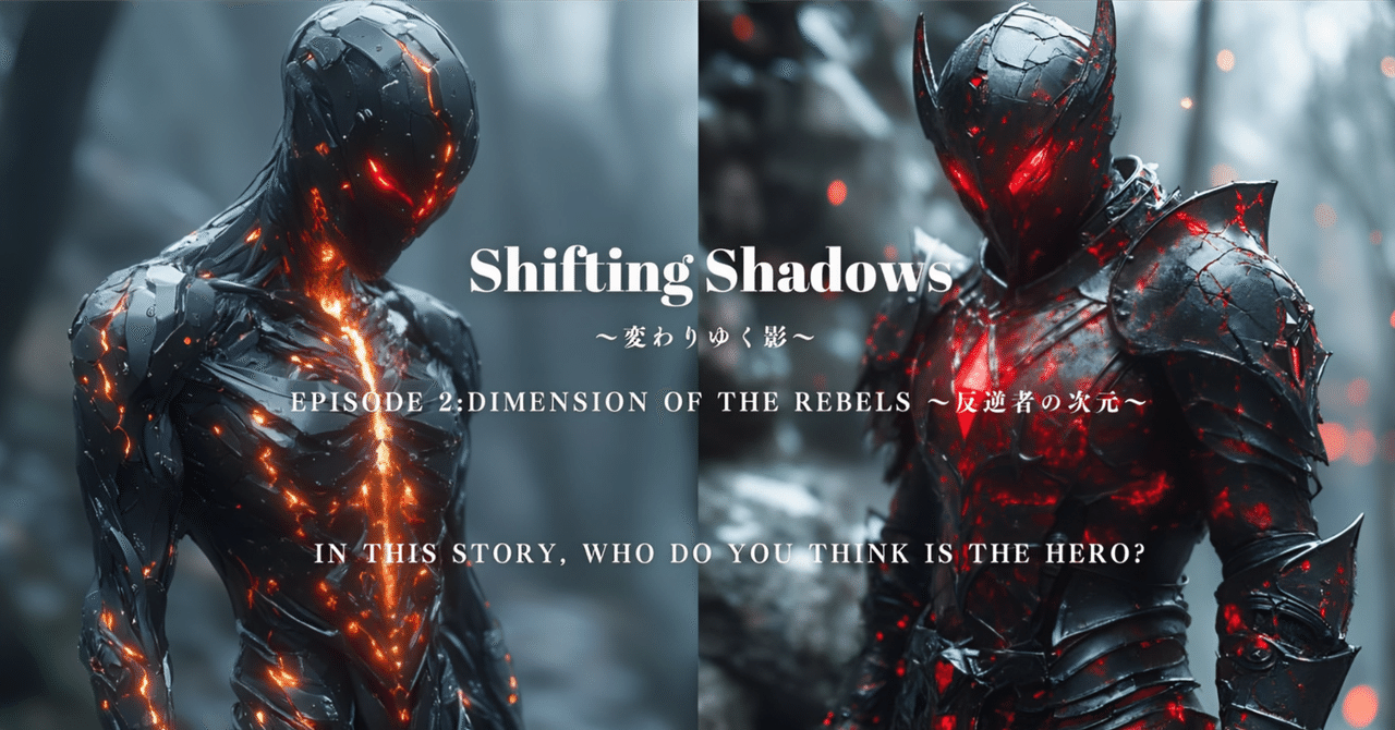 公開予告「Shifting Shadows ～変わりゆく影～」Episode 2:Dimension of the Rebels ～反逆者の ...