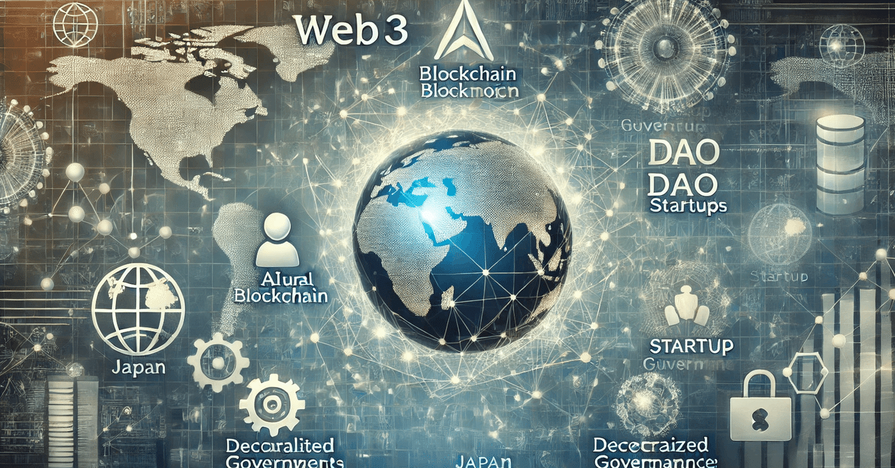 「Web3、AI、DAO、スタートアップの最新動向：日本と世界の注目ニュース」 "Latest Trends in Web3, AI, DAO ...