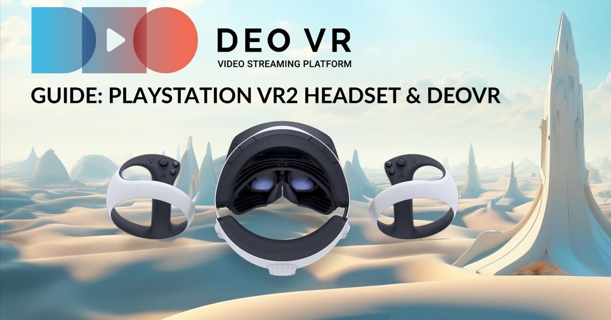 ガイド: PlayStation VR2 ヘッドセットと DeoVR｜DeoVR JAPAN @ VR動画共有プラットフォーム