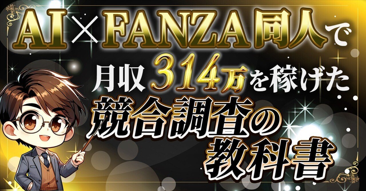 たきざわ＠AI×FANZA同人で月収314万円｜note