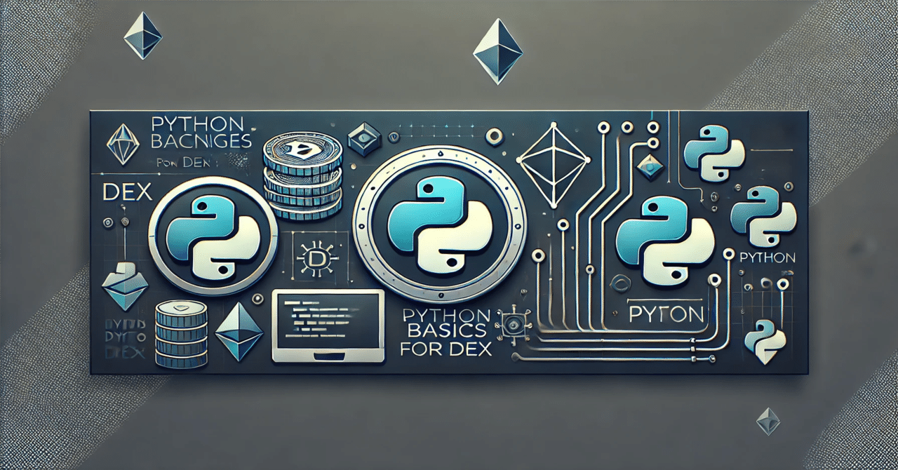 【基本編】PythonでDEXを使いこなすために押さえておくべき前提知識｜モチ