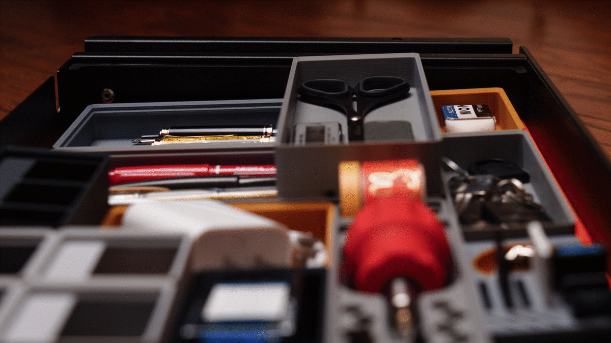 組み替え簡単！ 引き出し収納達人への道 PREDUCTS Drawer & Gridfinity｜Takuma