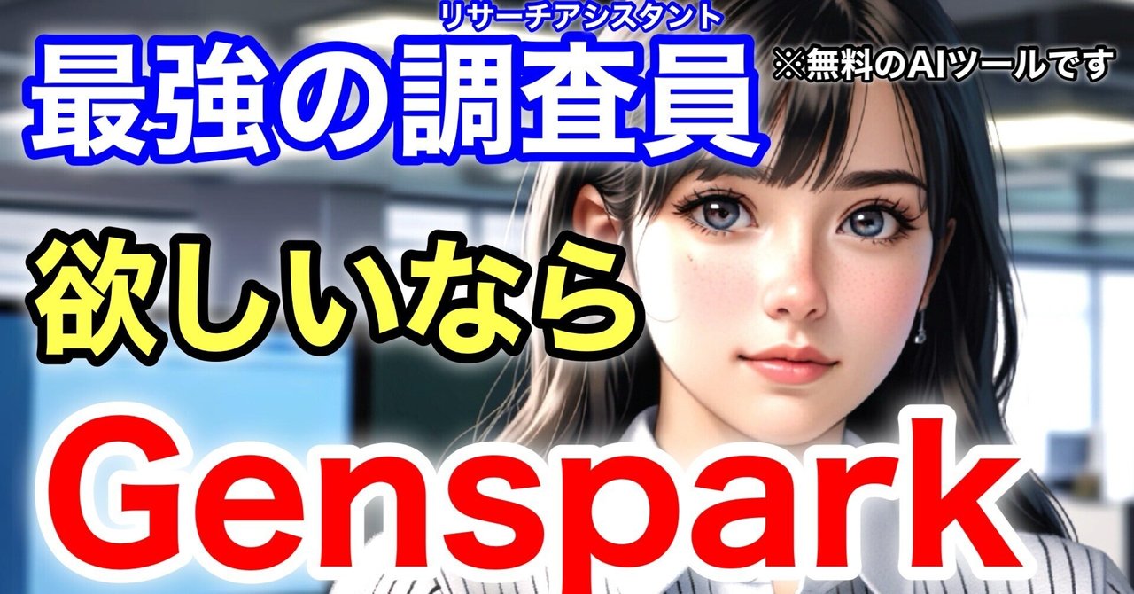 もう情報収集に悩まない！「Genspark Autopilot Agent」で時間泥棒から解放される方法。※現在は無料。 【AIのお悩み相談ラボ #58 】｜AIのお悩み相談ラボ【人工知能の ...