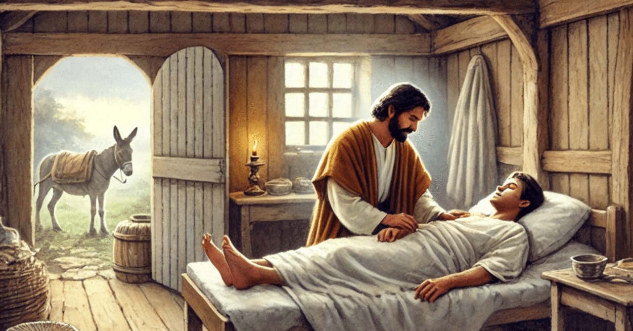 Biblia studere LⅪ, Luc 10‬:‭25-‭37、その③後半部を巡って｜harimako