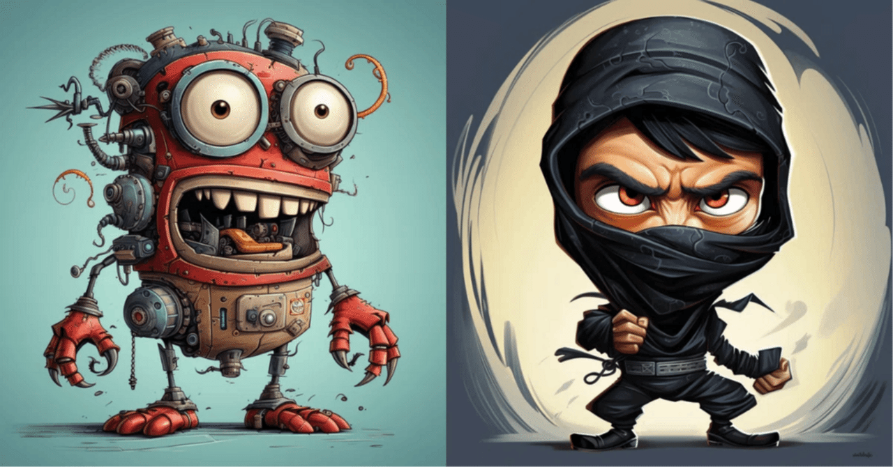 【無料公開】Midjourney プロンプト：人形イラスト｜AI情報誌 KENTO