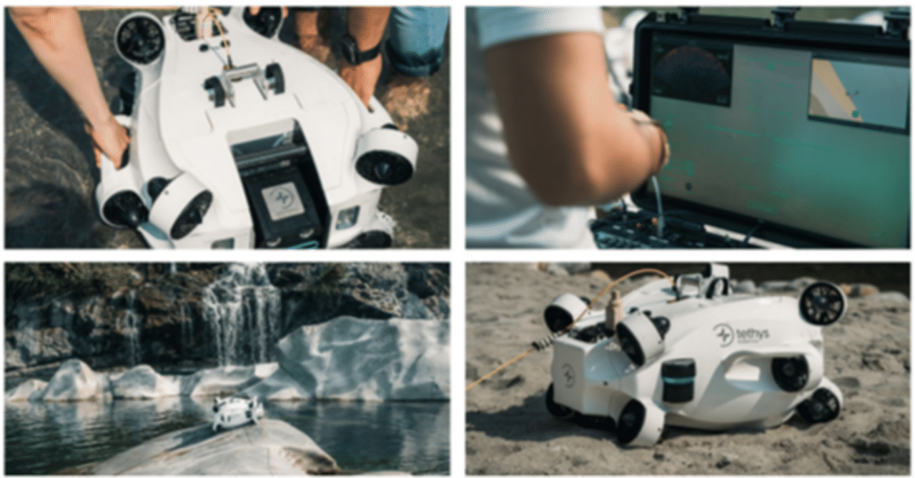 スイスTethys Robotics社、水中検査用ハイブリッドロボット「Tethys ONE」を発表｜NPO法人ロボットビジネス支援機構