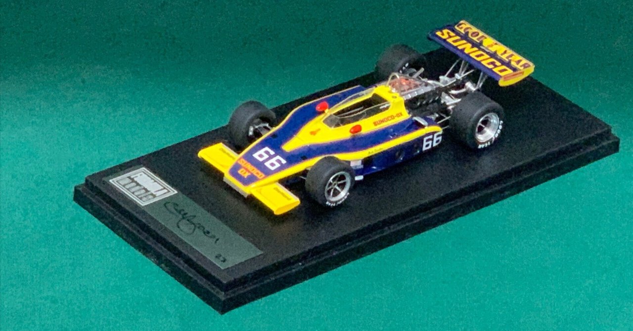 レアモデル列伝-39 Mark Donohueが駆ったSUNOCO Indy Eagle｜猫夫