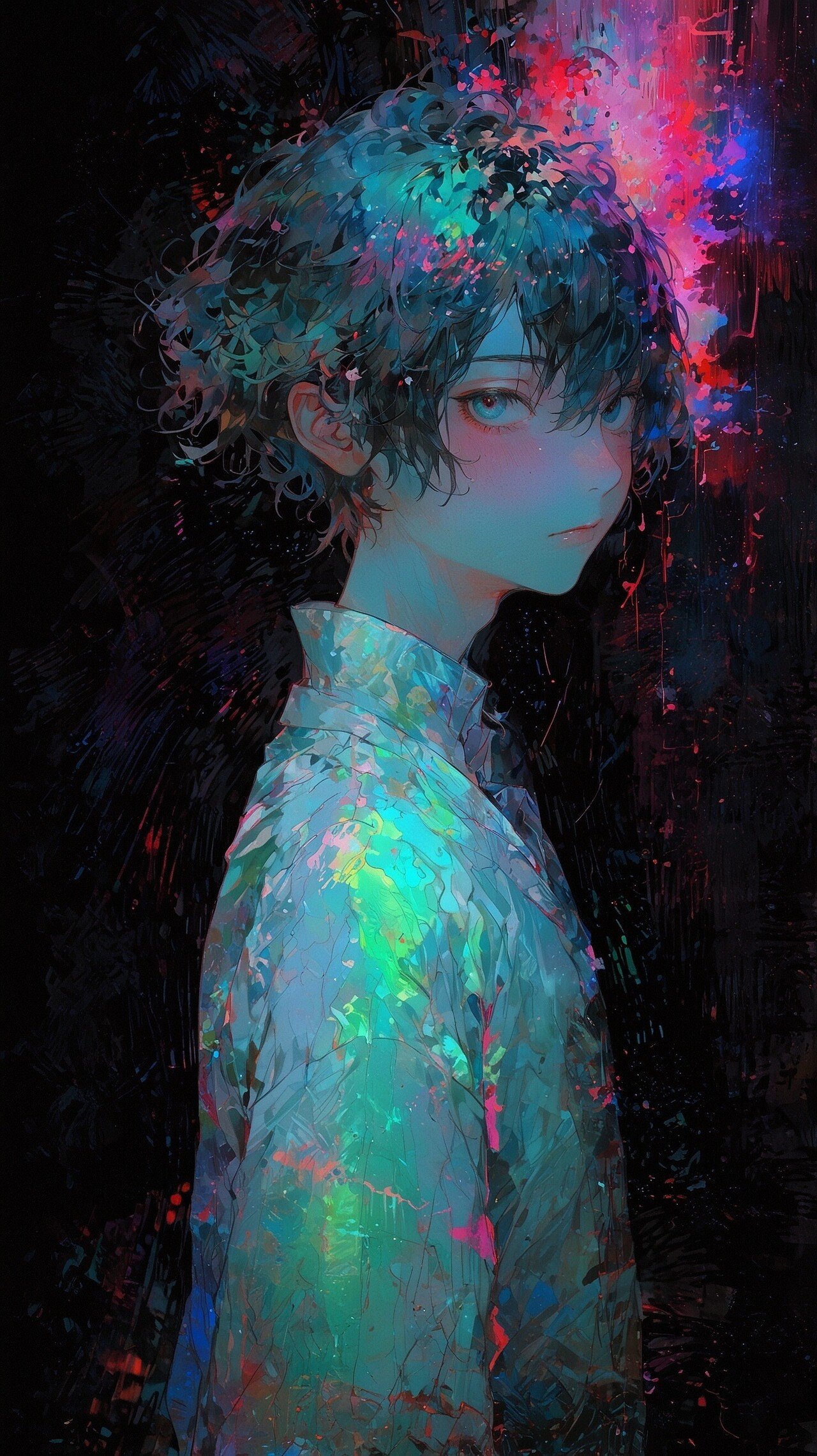 女子の肖像画は、アートの歴史でも多いとはいえ、偏ることはないから、少年も描いてみました。 ビジュアルではなく、多感な頃の空気感を目指しました。｜Trgr / カラストラガラ | 毎日投稿 ...