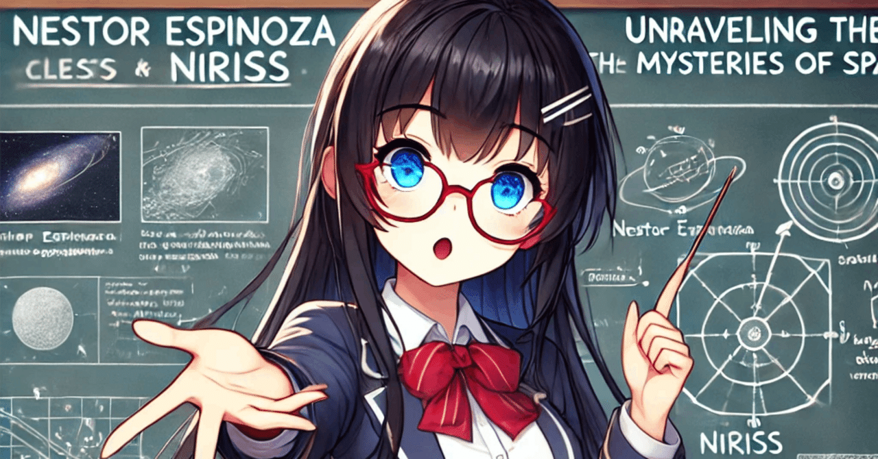 宇宙の謎を解き明かすNestor EspinozaとNIRISS｜ちょこっとアドバイス