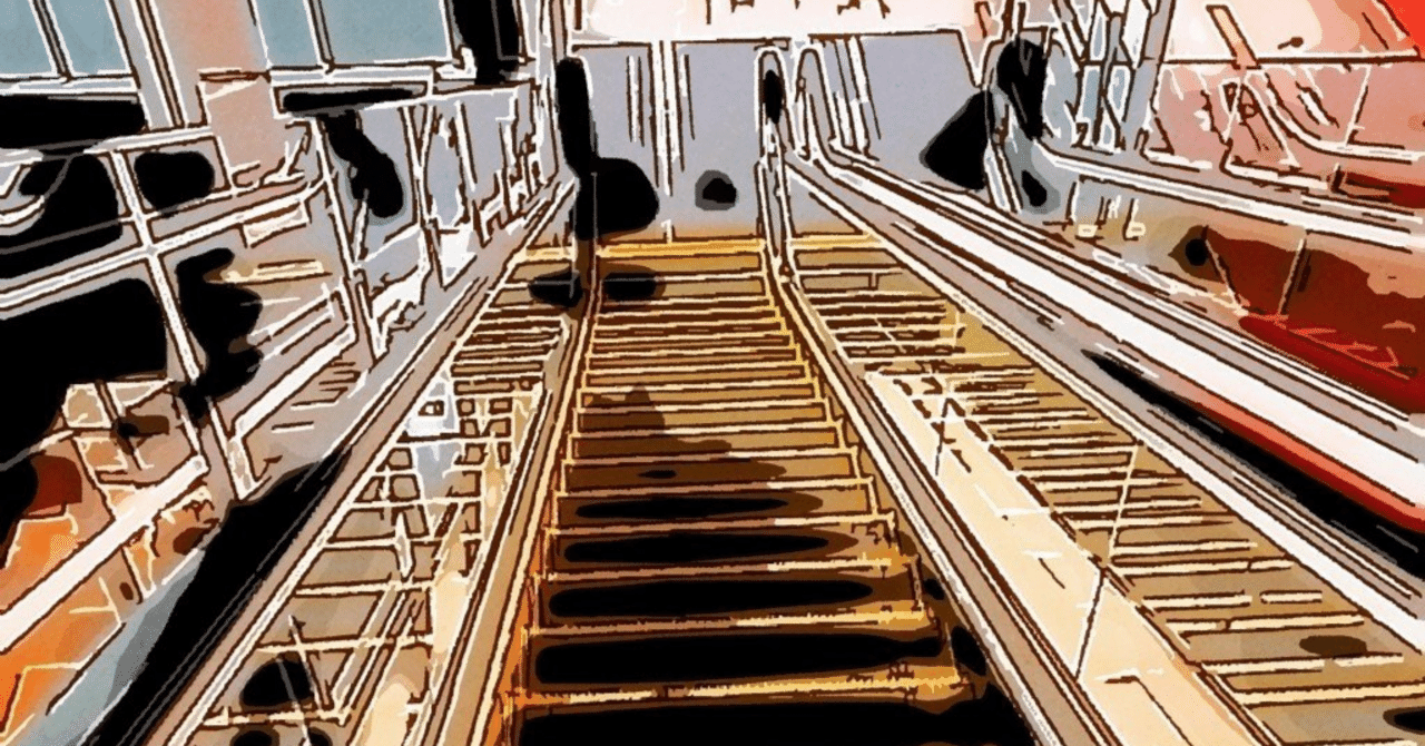 Day4:エスカレーター｜mika