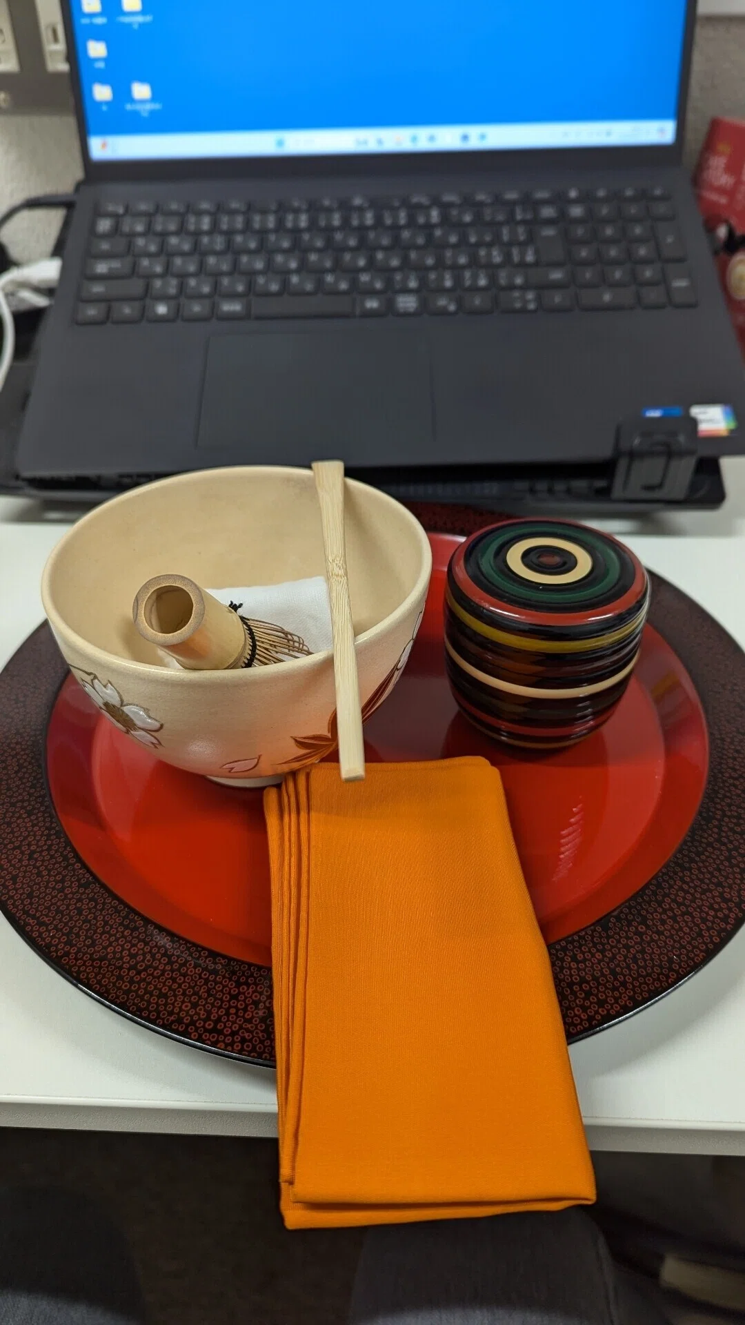 ラボのお茶会、盆点前｜coodoh＠工藤美佳・元空手家の食いしん坊