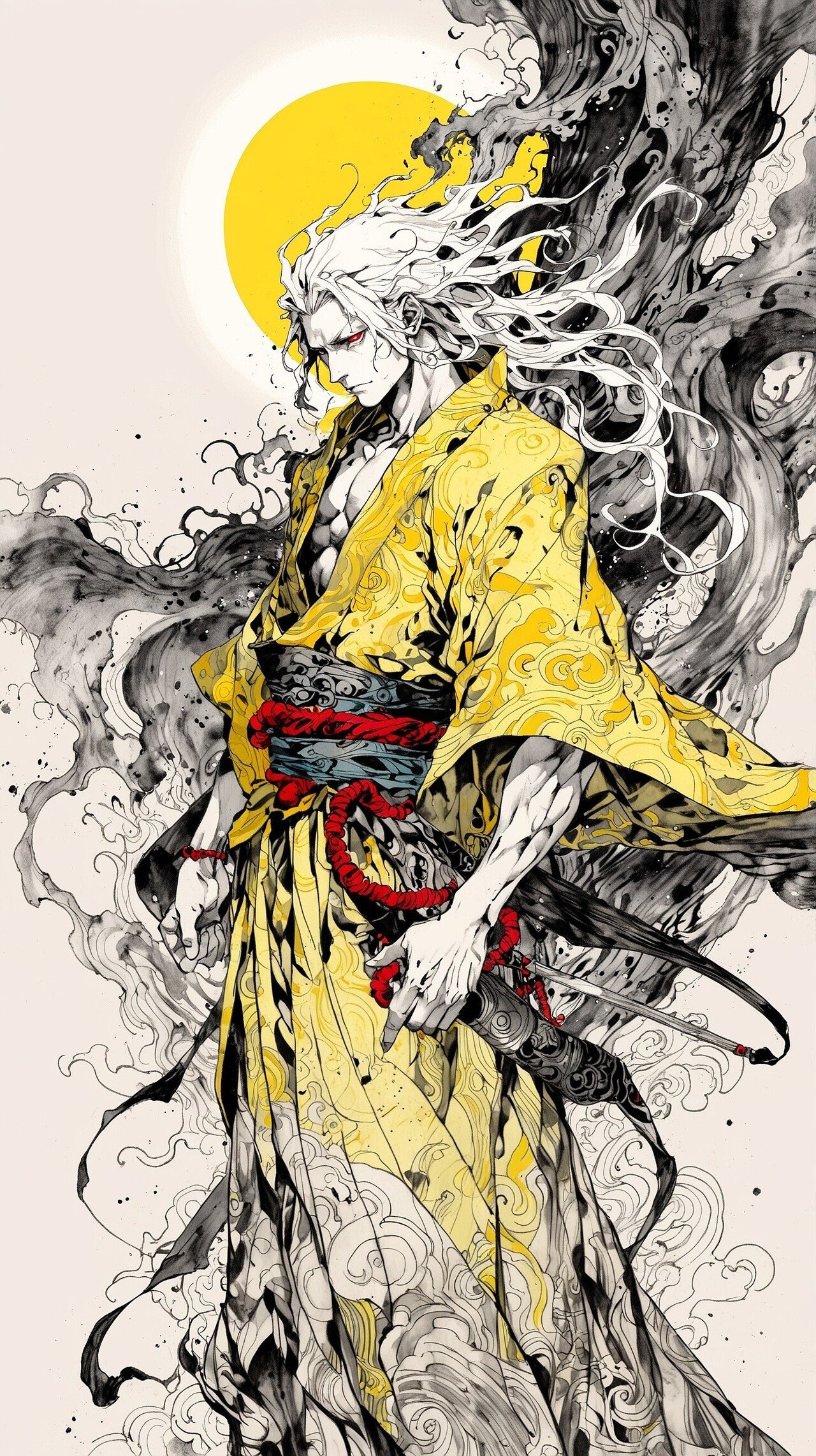 忍者マスターというか、格闘技の達人をイメージして描いてみました。Leonardo AIです。｜Trgr / カラストラガラ | 毎日投稿・フォロバ100