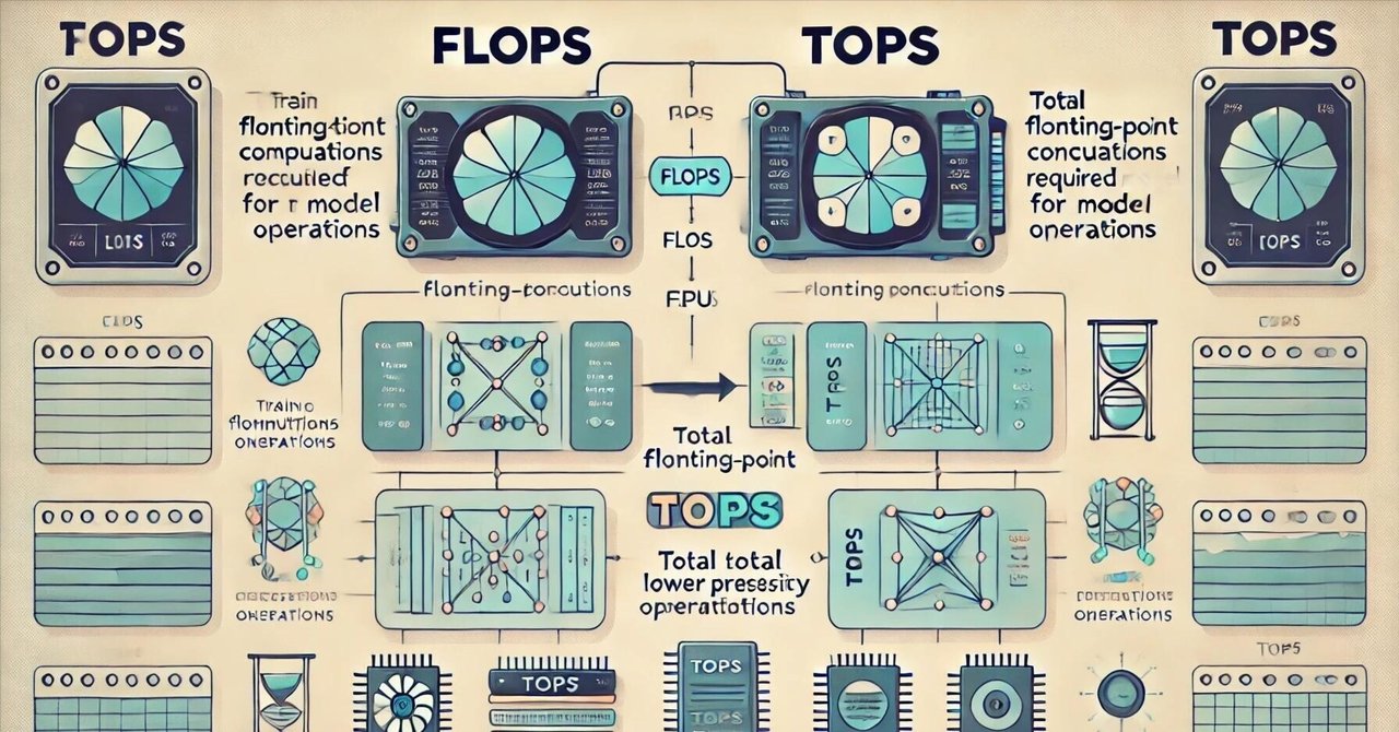 FLOPS、FLOPs、TOPSってなに？｜Koboichi